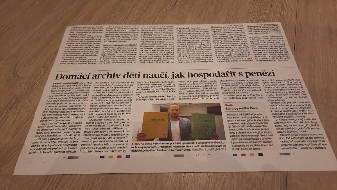 Napsali o nás - Archiv na doma